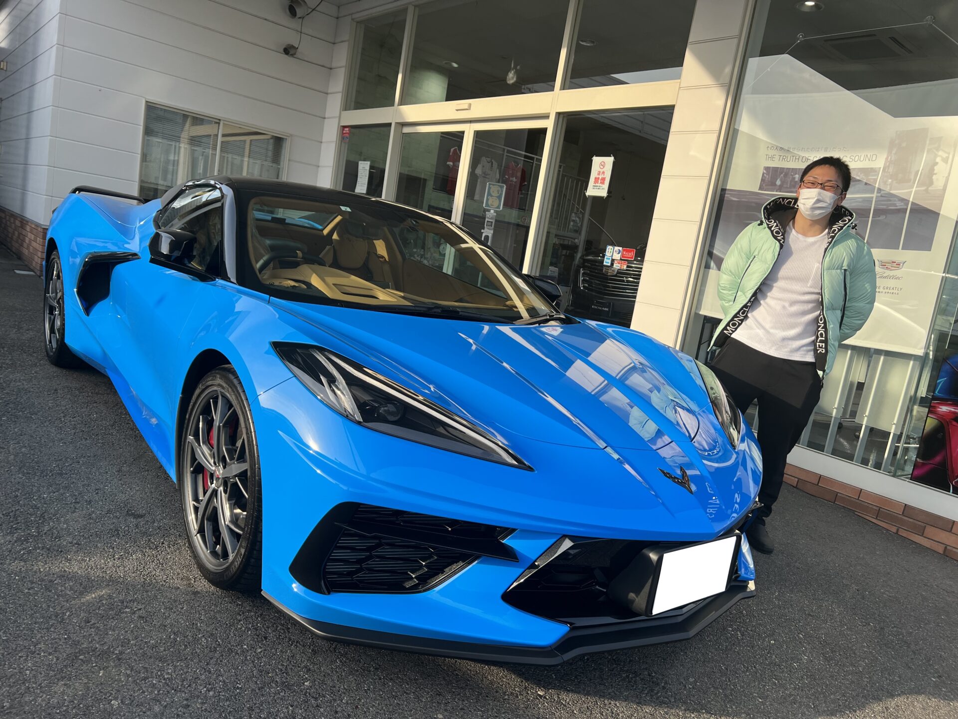 シボレー袖ヶ浦 ㈱ビップオートよりコルベットC8 コンバーチブルをご納車させて頂きました！！ | ビップオート