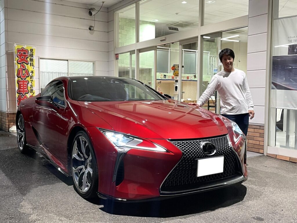 【VIP AUTO PREMIUMよりご納車情報！！】 本日、埼玉県にお住まいの【F】様に、レクサスLC500 Sパッケージをご納車させて頂き ...